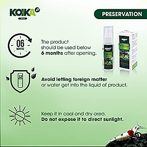 V-Active Plus Specialized Probiotics for Ornamental Shrimp by KOIKA | Environmental Improvement & Boost Immune System, Increase Fertility for Ornamental Shrimp(V-Active Plus, 3.55 fl oz/ 105ml)