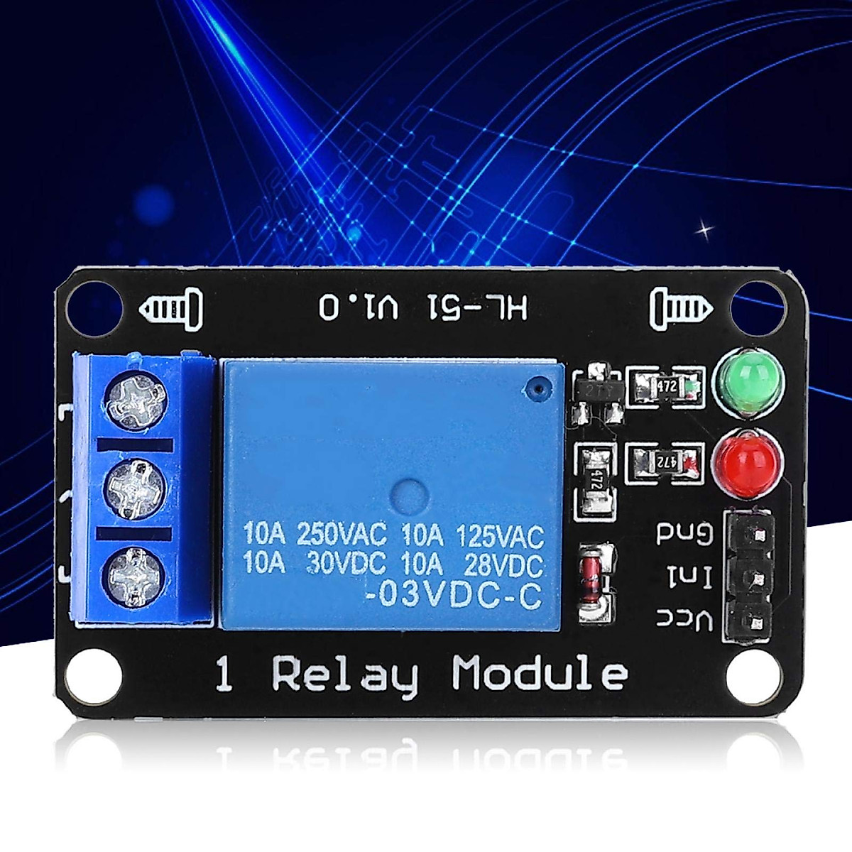 Good Performance 3.3V Relay Module, Relay Module, Smart Home Control for PLC Control MCU Control Industrial Field