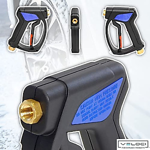 MTM Hydro SG35 Pressure Washer Car Wash Sprayer Gun, High Pressure 5000 PSI Power Washer Attachment for Boat, Roof, Car Washing