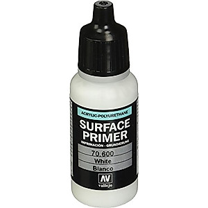 Vallejo Acrylic Polyurethane, 17ml, White Primer
