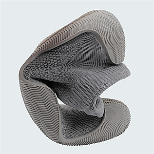 JiuQing Womens Barefoot Sock Shoes Indoor Fitness Cross-Trainer Shoes Portable for Gym Water Sports Beach,Gray,9.5