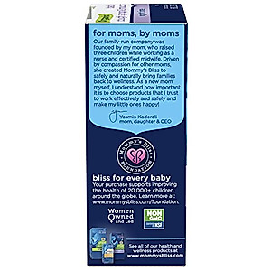 Mommy's Bliss Organic Baby Cough Syrup & Mucus Night Time, Contains Organic Agave and Ivy Leaf, Made for Babies 4 month+, 1.67 Fluid Ounces