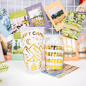 VINYL FROG Gold Chrome Vinyl - 12"x60" Glossy Mirror Adhesive Vinyl Roll Gold Permanent Metallic Craft Vinyl Works with Cameo and Other Cutters