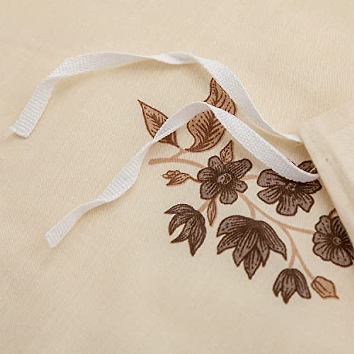 ERZRGA Queen Duvet Cover Flower, 100% Cotton Chic Flower Bedding Sets Queen 3 Pieces Garden Vintage Style Floral Queen Duvet Cover, 1 Duvet Cover and 2 Pillowcases with Zipper Closure (Flower, Queen)