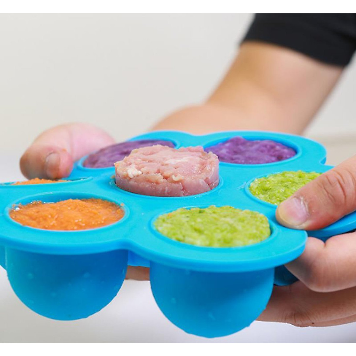 Egg Bites Molds for Instant Pot Accessories, Freezer Ice Cube Trays Silicone Food Storage Containers with Lid, 5,6,8 qt Pressure Cooker