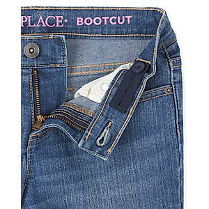 The Children's Place girls Basic Skinny Jeans, Blueberry Wash/Md Lara Wash/True Indigo 3 Pack, 6 7 US