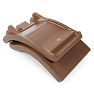 Robelle Premium Poolside Patio Chaise Lounge Chair, Chocolate