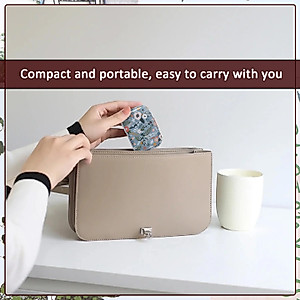 ASUNFO 16 Pcs Trinket Box Mini Tin Coin Box Containers Storage with Lid Floral Decorative Boxes