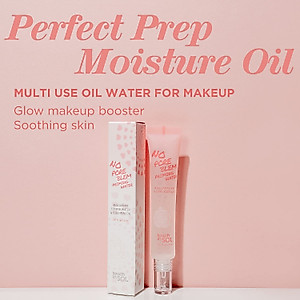 TOUCH IN SOL Liquid Primer 1.01 fl.oz – Boost Hydration before Makeup -Beautiful Radiant Glow Skin - With Damask Rose Oil and Water – Multi Oil for Face, Nails and Hair, No Pore Blem Priming Water