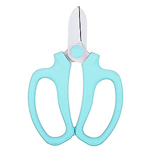 Garden Pruning Shears, High Carbon Steel Garden Pruning Shears Thick Branches Scissors Bonsai Tools Traditional Bonsai Scissors(blue)
