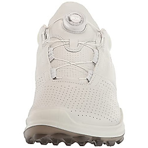 ECCO Men's Biom Hybrid 3 BOA Hydromax Water Resistant Golf Shoe, White, 10-10.5