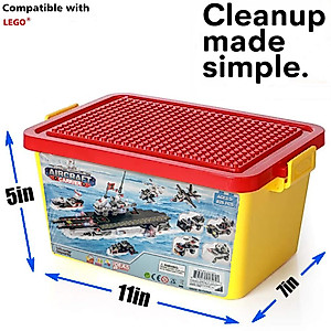 570 PCS Robots Building for Kids - Build a Robot Construction Bricks Mecha Assembly Toys Vehicle Sets Compatible with Lego, Gift for Boys Girls 6-12