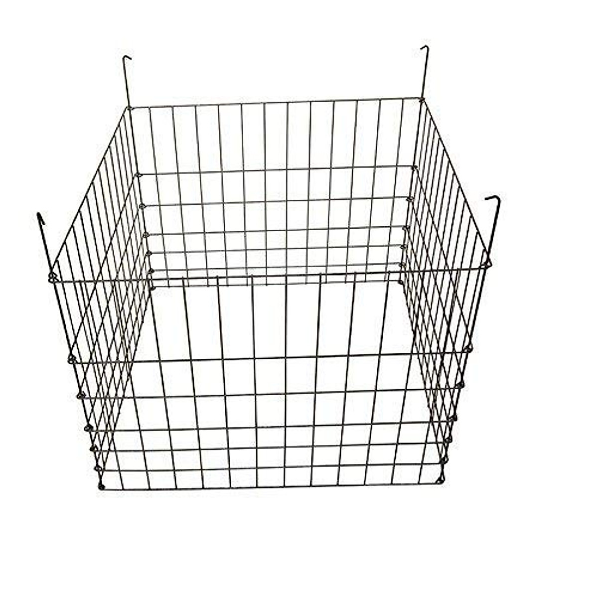 Garden Wire Compost Bin 36x36x30 inches, Green, Garden Bed Fencing
