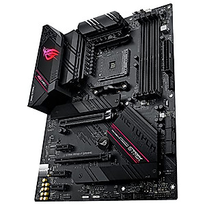 ASUS ROG Strix B550-F Gaming Motherboard Gaming ATX, AMD B550, Socket AM4, DDR4, PCI 4.0, Intel 2.5GB LAN, 2xM.2, ASUS Optimem II, USB 3.2 Gen 2, Aura Sync RGB, Black