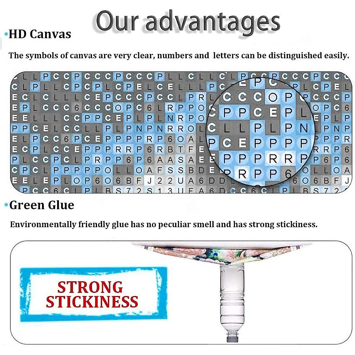 EIBEILI Diamond Painting Kits for Adults Stained Glass Owl DIY 5D Diamond Art Kits for Beginners Full Drill Diamond Dots Crystal Craft Kits for Home Wall Art Bedroom Decor Gifts 15.7x11.8 inch