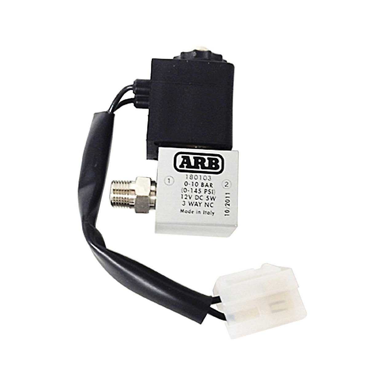 ARB 180103 Aluminum Solenoid 12VDC 1/8" This is ARB's official replacement 12v electric Air Solenoid.