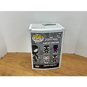 Funko Spider-Man POP! Marvel Black Suit Spider-Man Exclusive Vinyl Bobble Head #79