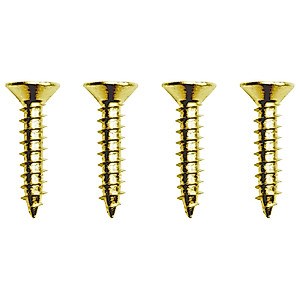 Nuk3y Heavy Duty Metal Steel Closet Pole Socket Set 1-1/2" (Polished Brass)