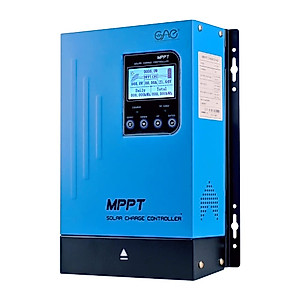 Ampinvt Solar Charge Controller 12v/24v/36v/48v Battery auto, max 150v Solar Input Compatible with Sealed, Gel, Flooded, and Lithium Batteries (AP-40A)