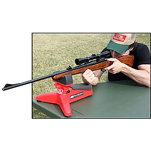 MTM FRR-30 Front Rifle Rest Ideal Shooting Rest for Rifle Shotgun Handgun, USA Made, Red