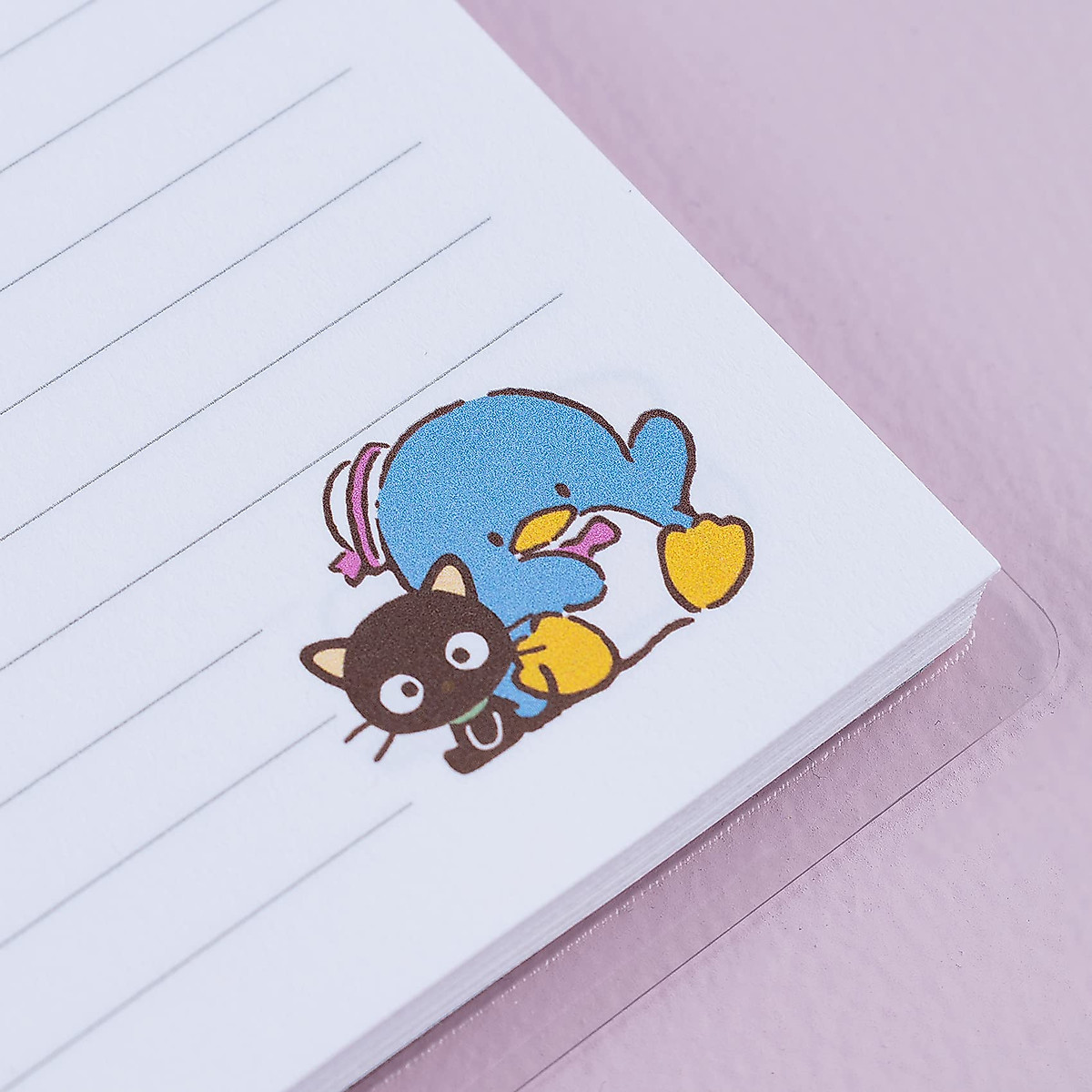 Erin Condren 7" x 9" Spiral Bound College Ruled Notebook - Hello Kitty & Friends Special Edition, 160 Lined Pages, 80 Lb Thick Mohawk Paper, Stickers Included