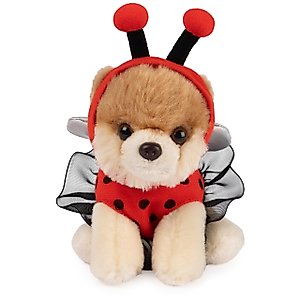 GUND Boo, The World’s Cutest Dog Ladybug Plush Pomeranian Stuffed Animal for Ages 1 and Up, 5”