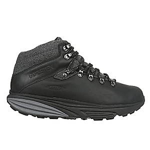 MBT Rocker Bottom Shoes Women’s – Hiking Outdoor Boots Mt Alpine - Black
