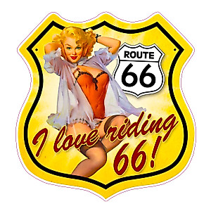 Nostalgia Decals Route 66 Decal 5" in The United States