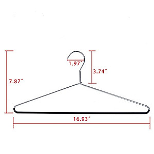 30 Quality Heavy Duty Metal Coat Hangers with Black Rubber Coating for Non Slip Pants (30)