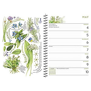 Marjolein Bastin 2020 Monthly/Weekly Planner Calendar: Nature's Inspiration