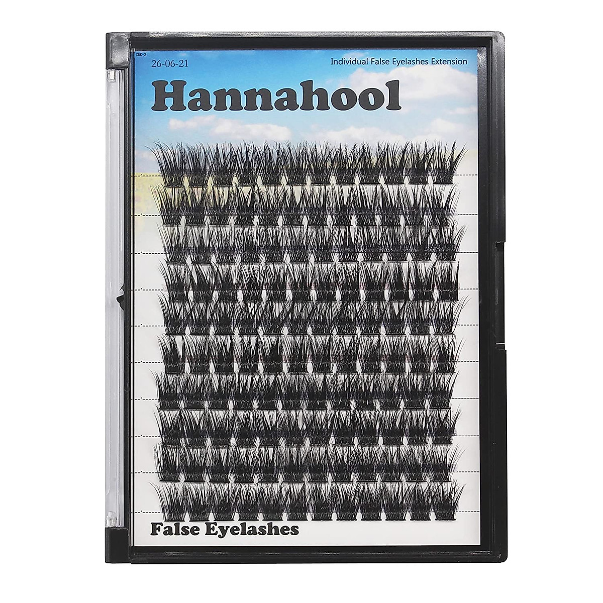 Large Tray,10-20mm to Choose DIY Eye Lashes Extensions 120 Cluster Wide Stem Eyelashes Soft and Lightweight Individual False Eyelashes Dramatic Look (12mm)