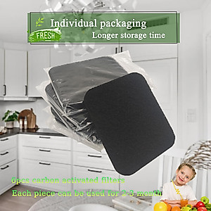 PurifyLogix Universal 6 Pack Odor Filters Activated Carbon Filters Replacement for Most Compost Bin, Compatible with Compost Bin Indoor Kitchen Compost Bucket 0.75/1.75 GAL (Universal)