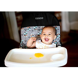 Cosco Kids Simple Fold Highchair for Baby, Simple Foldable High Chair, Convenient, Lightweight, and Compact Design, Comet