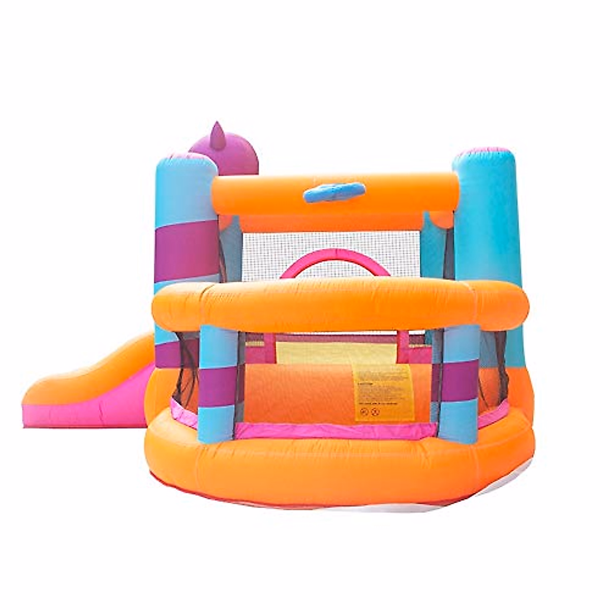 Castle Bouncer with Slide Inflatable Bouncy Castle,Large Inflatable Castle Children's Indoor Outdoor Playground Inflatable Bouncy Castle