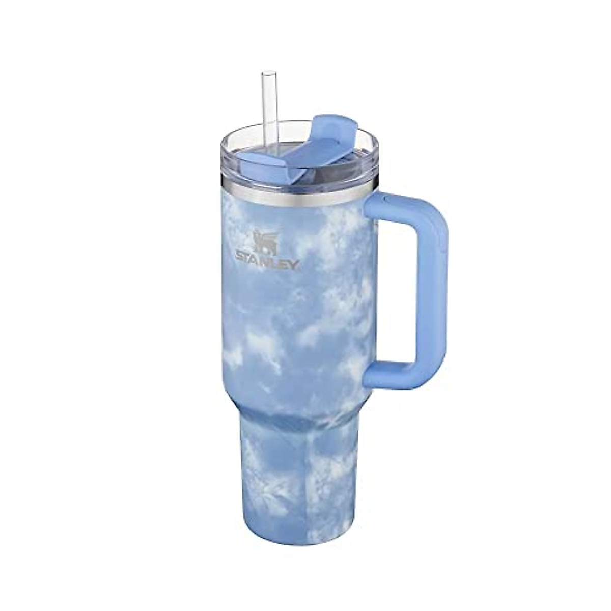 Stanley Adventure Quencher Travel Tumbler 40 oz - Ocean Blue Tie Dye