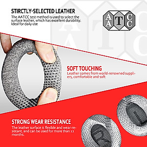 Professional Bose Headphones Replacement Ear Pads, Fits Bose QuietComfort 35 ii/QC35/QC25/QC2/QC15/Ae2/Ae2i/Ae2w/SoundTrue & SoundLink(Over-Ear) by Krone Kalpasmos– Black Scrims