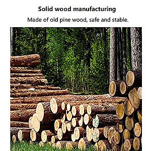 Rotating Bookshelf 360 Display 4 Tier Floor Standing Bookcase Storage Rack for Kids&Adults Solid Wood Bookshelf Organizer