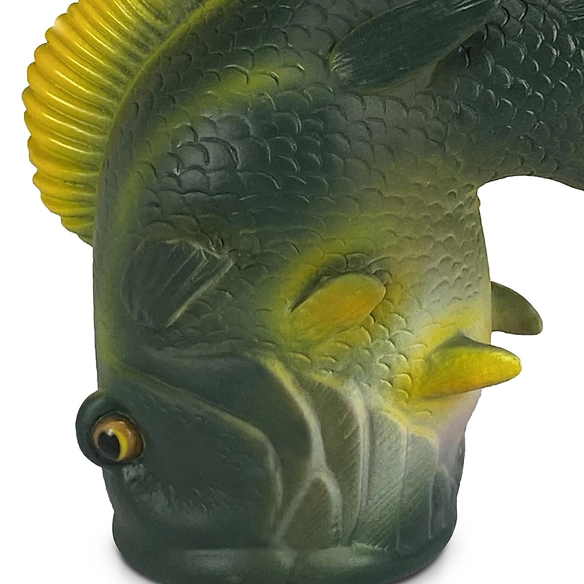 Rivers Edge Products Trailer Ball Cover, 1 7/8 to 2-Inch Trailer Hitch Ball Cover, Fishing Tow Ball Protector, Funny Towing, Trailer, Truck, or RV Accessories, Bass