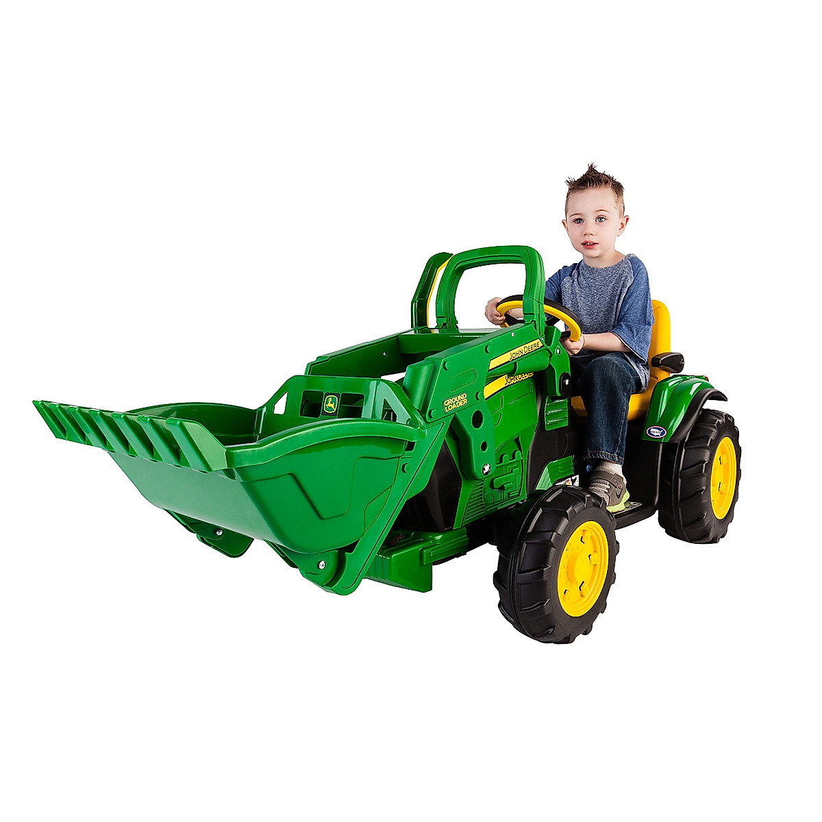 Peg Perego Ground Force/Ground Loader Front and Rear Wheel Pack, Black