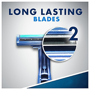 Gillette Mens Sensor 2 Plus Disposable 10 Count (2 Pack)