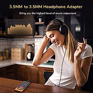 3 Pack Aux Cord, Aux Cable Braided [3.3ft/1M,Hi-Fi Sound], 3.5mm Audio Cable Male to Male Stereo Audio Aux Cord Compatible with Car/Echo/Headphones/Home Stereos/Speaker/Smartphones, Fits Most Aux Port