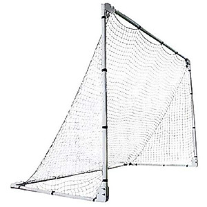 Lifetime 90046 Soccer Goal with Adjustable Height and Width, 7' x 5',Black
