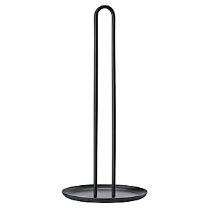 ZONE DENMARK, Singles Paper Towel Holder, Countertop, Modern Design, Black, 1 Count