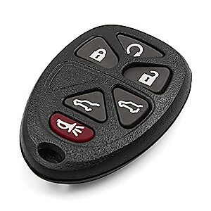 uxcell OUC60270 6 Buttons Key Fob Remote Control Case Shell Replacement for Chevrolet Tahoe Suburban 1500 2007-2014