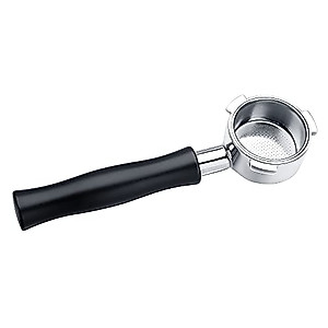 Normcore 51mm Naked Bottomless Portafilter 3 Ears Fits Delonghi Dedica EC680 and EC685, and SMEG & EUPA Coffee Machines with Anodized Aluminum Handle - Included Portafilter Filter Basket