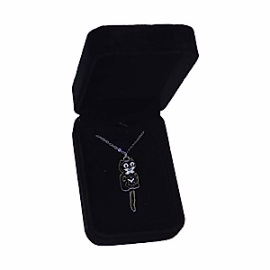 Kit Cat Klock New Black & Silver Necklace