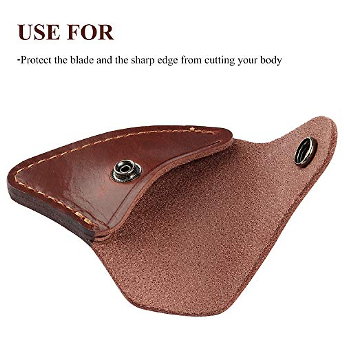 Kosibate for T-Hawk Leather Sheath, Fits for Woods Chogan, Kangee, Nobo, Tomahawks D2730-1