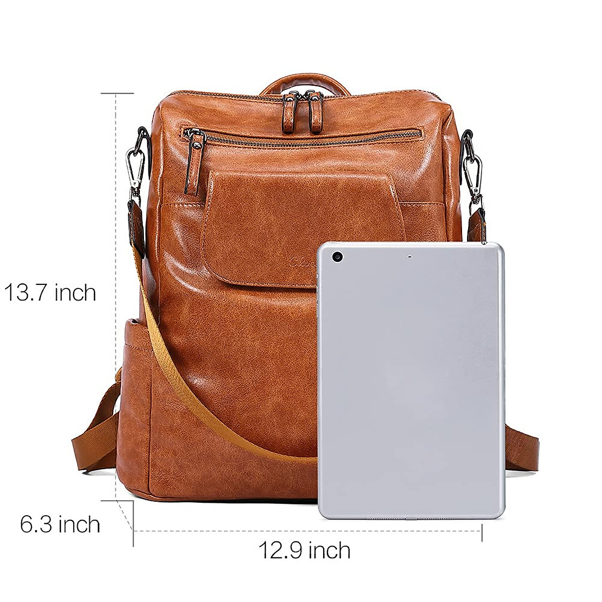 CLUCI Women Backpack Purse Bundles with Women Wallet