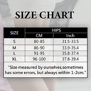 Meshal Sexy G-string Thongs for Women Super Soft Fabric Panties T Back Underpants 5Pack Hipster (6Pack(Metal waist),Large)