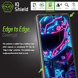 IQShield Screen Protector Compatible with Google Pixel 7 (2-Pack) Anti-Bubble Clear TPU Film